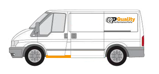 FORD TRANSIT MK 6 MK 7 2000 - 2014 DOOR STEP SILLS 1 PAIR 1 x L/H & 1 x ...