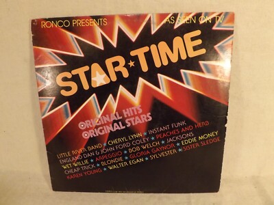 STAR TIME - Ronco - Original Artists LP Vinyl Record TESTED NO SKIPS | eBay