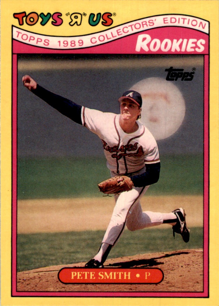 1989 Topps Toys'R'Us Rookies Pete Smith Baseball Cards #29 | eBay