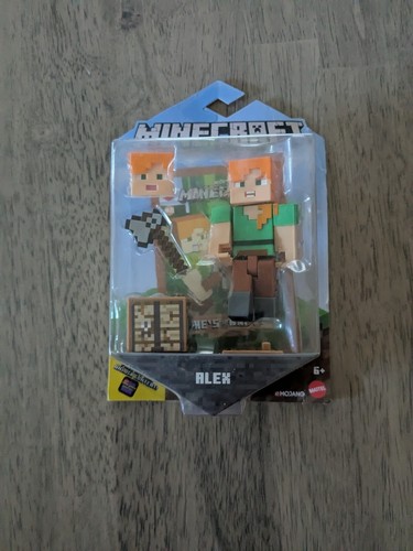 Minecraft Alex Comic Maker Mojang Mattel Action Figure NIB 887961724981 ...