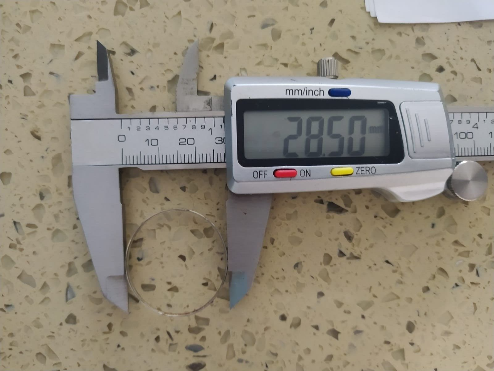 OMEGA ORIGINAL Cal.1000/1001/1002 Movement Ring omega 1002 28.50mm USED ...