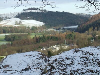 Photo 6x4 Inverkip and the KipValley Viewed from the field above ...