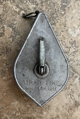 Vintage Straight Line Chalk Line Reel Antique For Carpentry | eBay