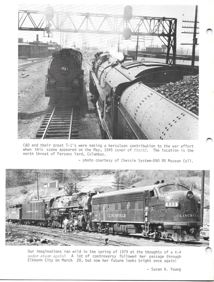 Chesapeake & Ohio C&O Jan.1980 Radio Beginnings Amtrak LCL Boxcars Wood ...