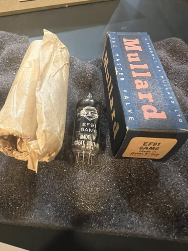MULLARD EF91 6AM6 Tube NOS NIB Hickok Tested [ | eBay