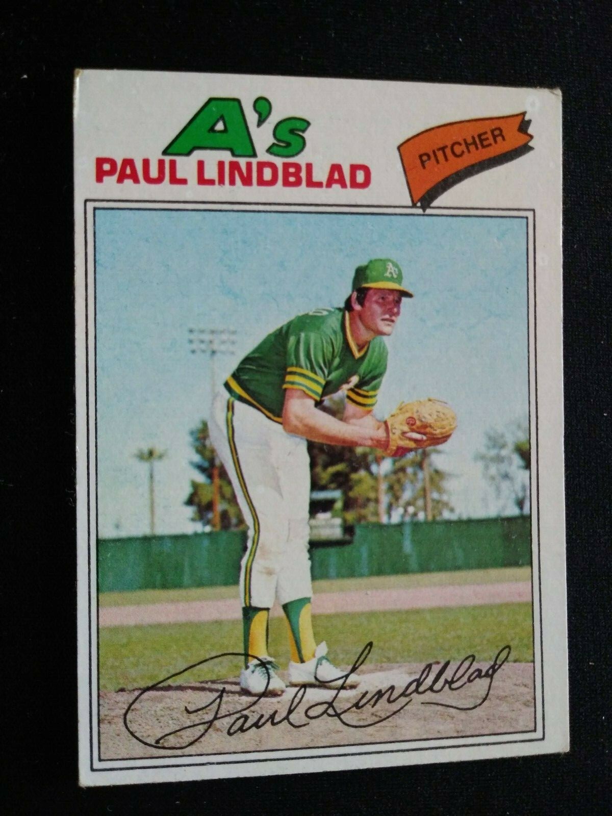 1977 Topps Baseball Card # 583 Paul Lindblad - Oakland A's | eBay
