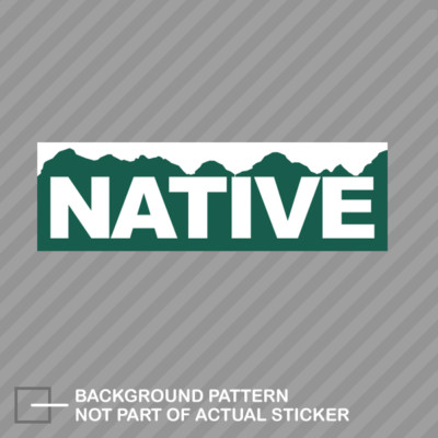 Colorado Native Sticker Die Cut Decal CO Denver Boulder Fort Collins | eBay