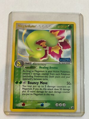 2005 Meganium Ex Unseen Forces 9/115 Holo Rare Used Pokemon Card | eBay