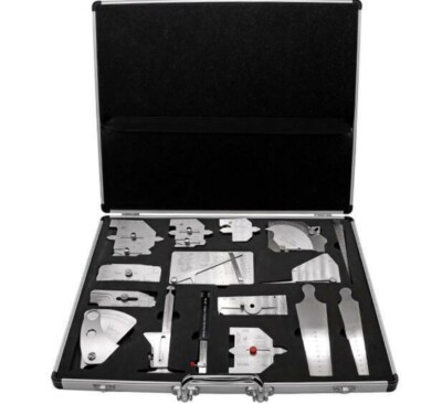Welding Gauge Tool Inspection Kit Welding Inspection Ruler Set 16 ...