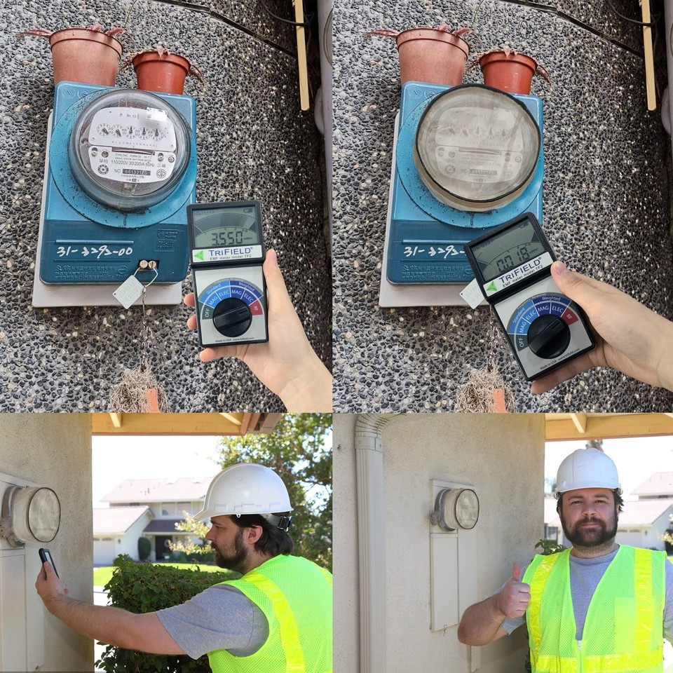 Smart Meter Cover, Smart Meter Guard Electric Meter Cover Block 5G ...