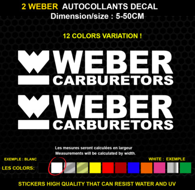 WEBER sticker Genuine decal sticker DECO WATERPROOF | eBay