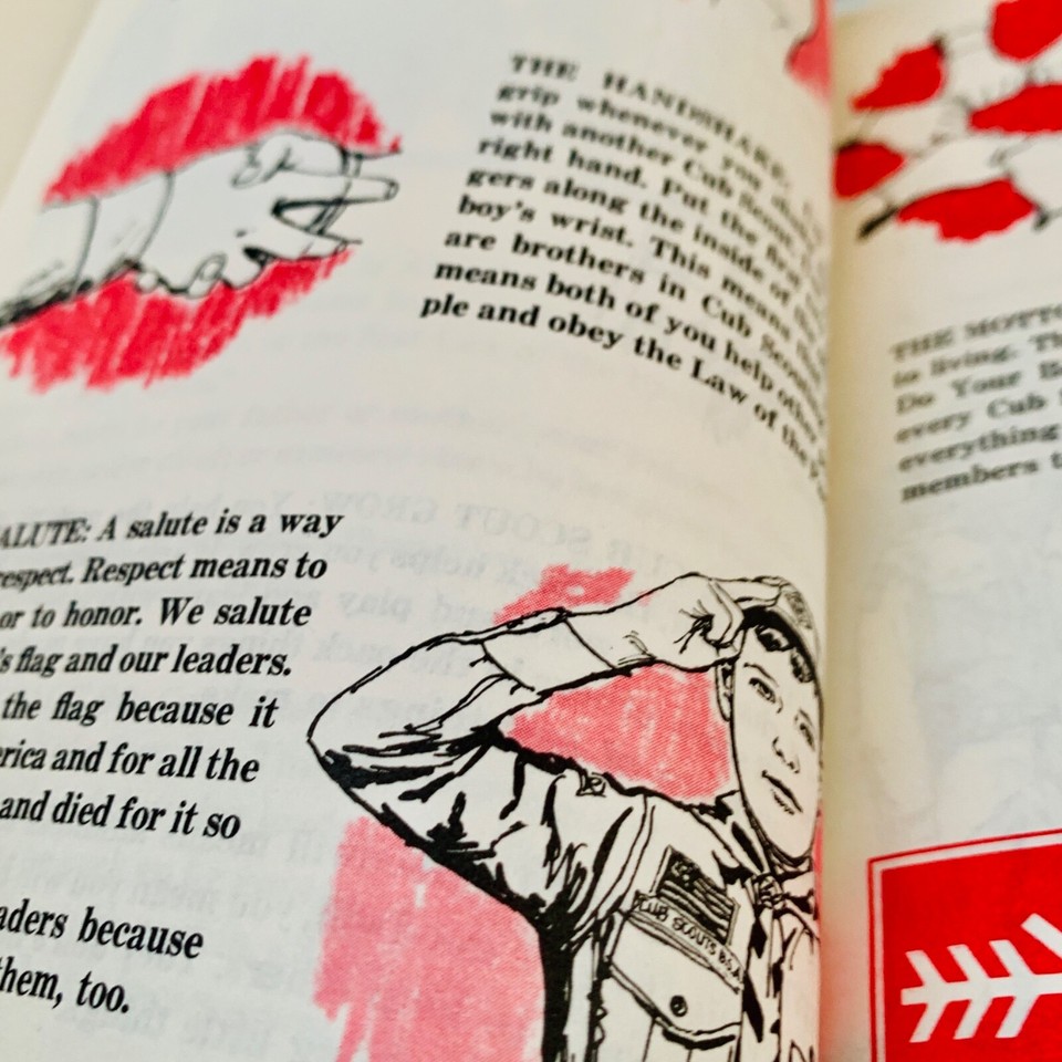 6 VINTAGE Boy Scout Handbooks Cub Scout Books First Aid Field Guides ...