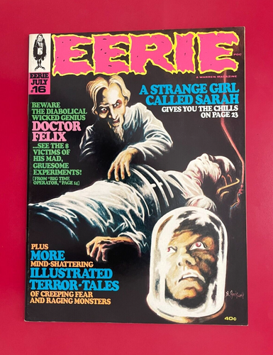 EERIE #16 (VF+) ROCKWELL cover Warren Magazine 1968 ARCHIE GOODWIN ...