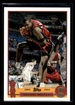 2003-04 Topps Collection #102 Rasual Butler Variation Miami Heat | eBay