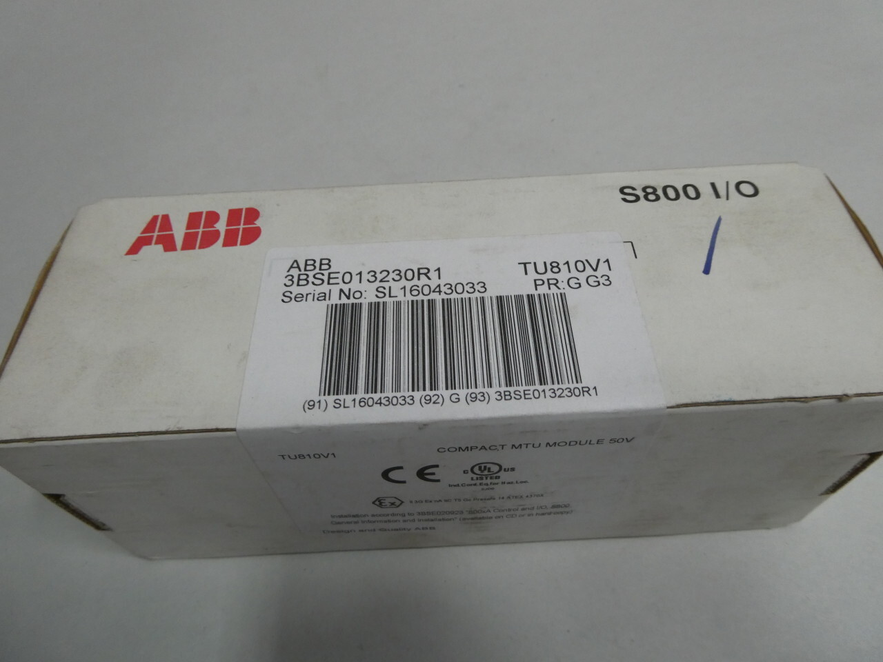 Abb 3BSE013230R1 S800 I/o Compact Module Termination Unit | eBay