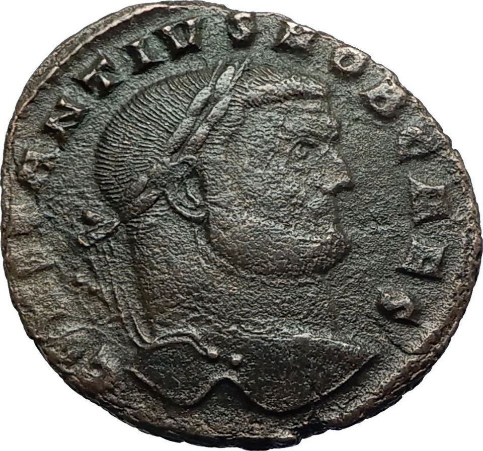 CONSTANTIUS I Chlorus 297AD Follis Nummus Authentic Ancient Roman Coin ...