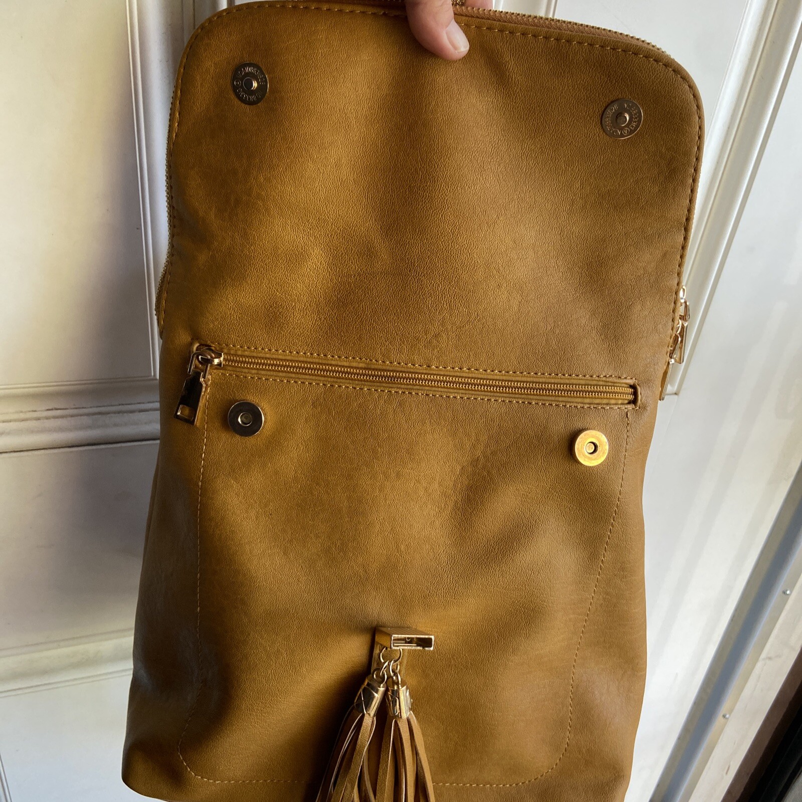 Miztique The Diana Vegan Leather Womens Backpack Hand… - Gem