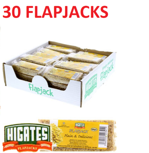 30 Higates Flapjacks Original Recipe Flavour Coated Case 120g | eBay UK