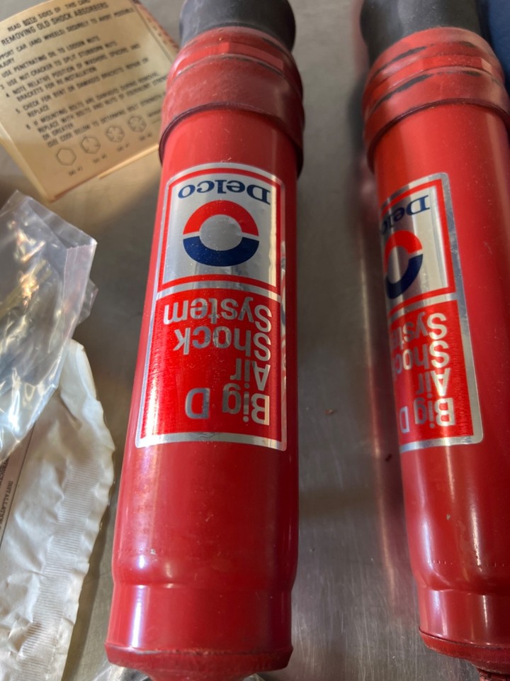 NOS 70-71 AMC Gremlin Hornet Air Shock System Rear DELCO 504-04 | eBay