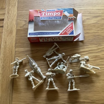 Timpo Action Figures Set 9510, 8th Army, unused from new, plastic 1/32 ...