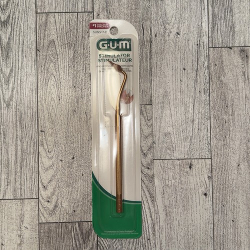 GUM Stimulator Permanent Handle with Rubber Tip, Precision Control ...