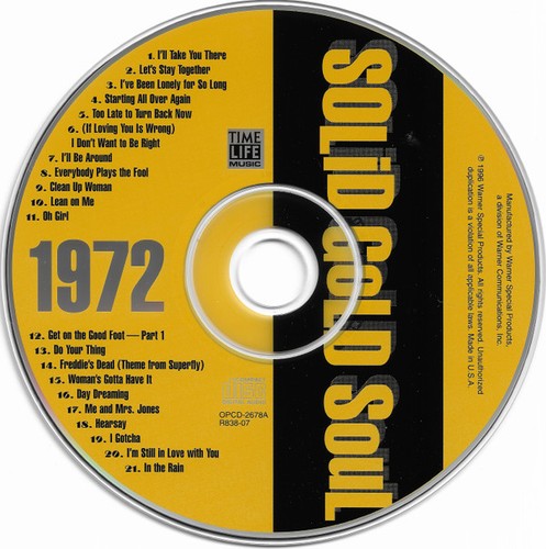 Various - Solid Gold Soul 1972 (CD, Comp) (Very Good Plus (VG+ ...