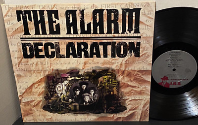 THE ALARM Declaration 1984 IRS Post Punk LP VG+/EX w OG inner Sleeve | eBay