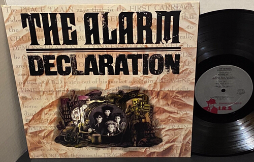 THE ALARM Declaration 1984 IRS Post Punk LP VG+/EX w OG inner Sleeve | eBay
