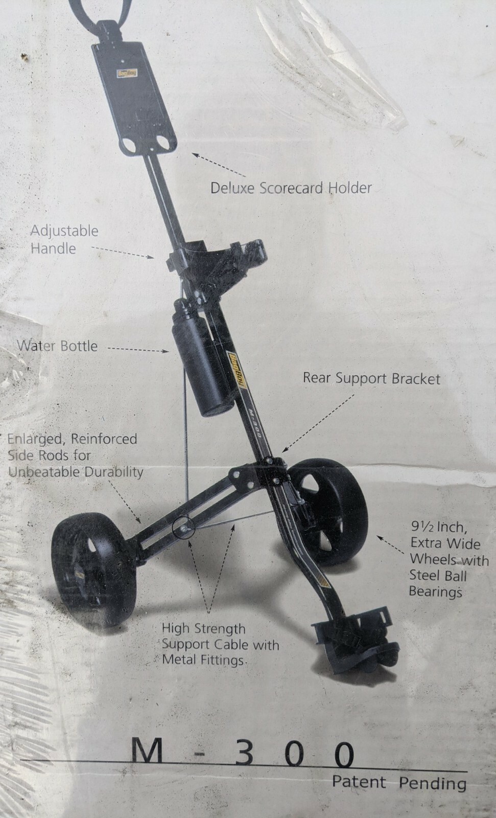 Bag Boy M-300 M300 Golf Push Pull Cart for sale online | eBay