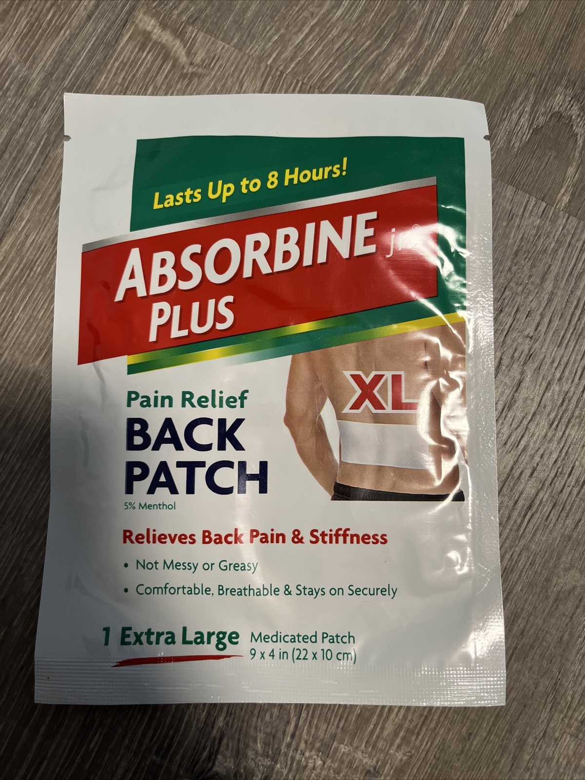 Absorbine Jr. Pain Relief Back Treatment Patch for sale online | eBay