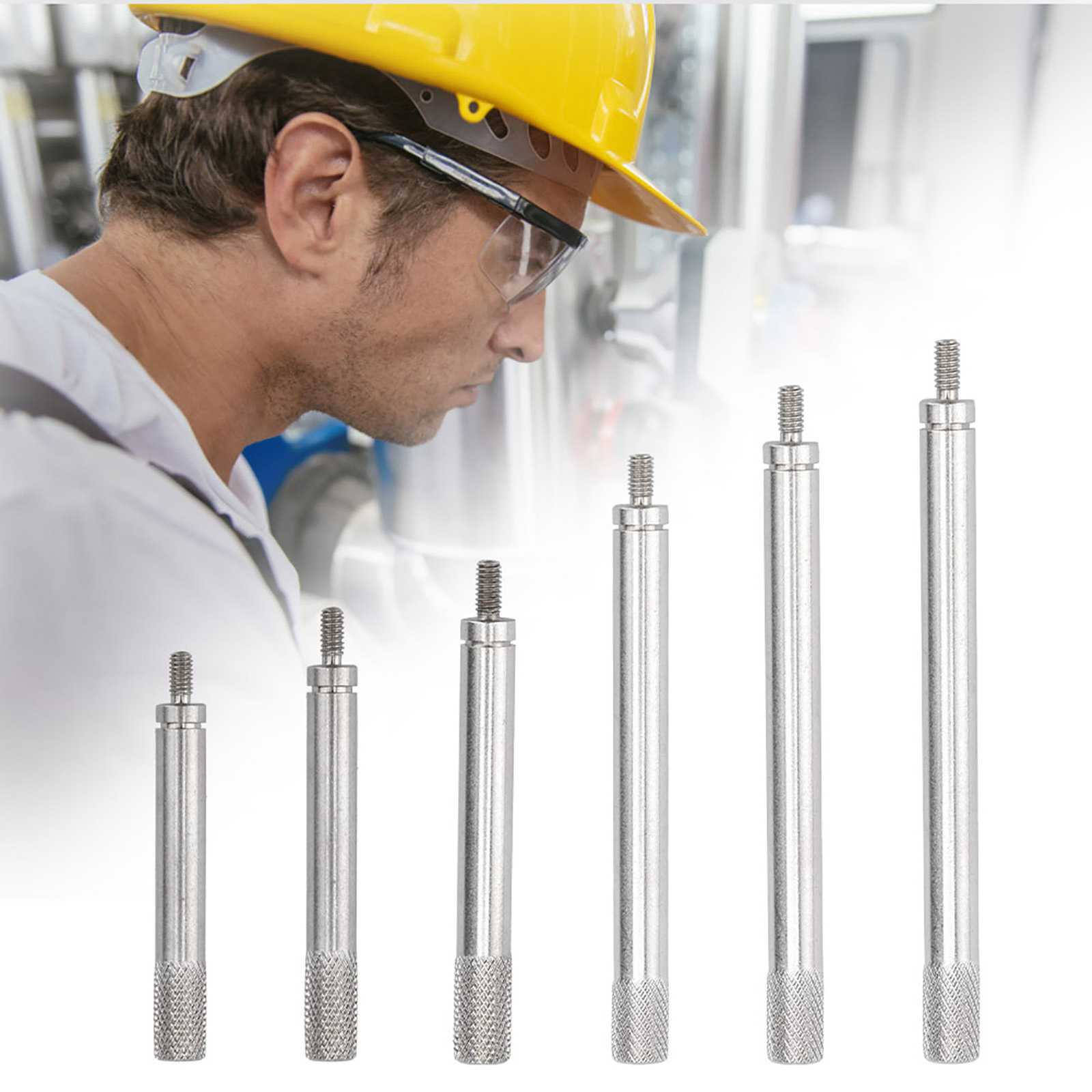 2.5mm Thread Dial Indicator Extension Rod 5mm Diameter Dial Extension ...