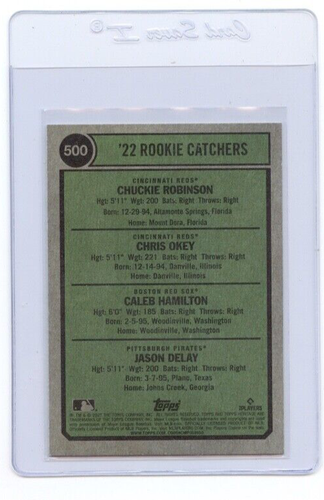 2023 Topps Heritage - Topps Rookie Stars #500 Chuckie Robinson, Chris ...