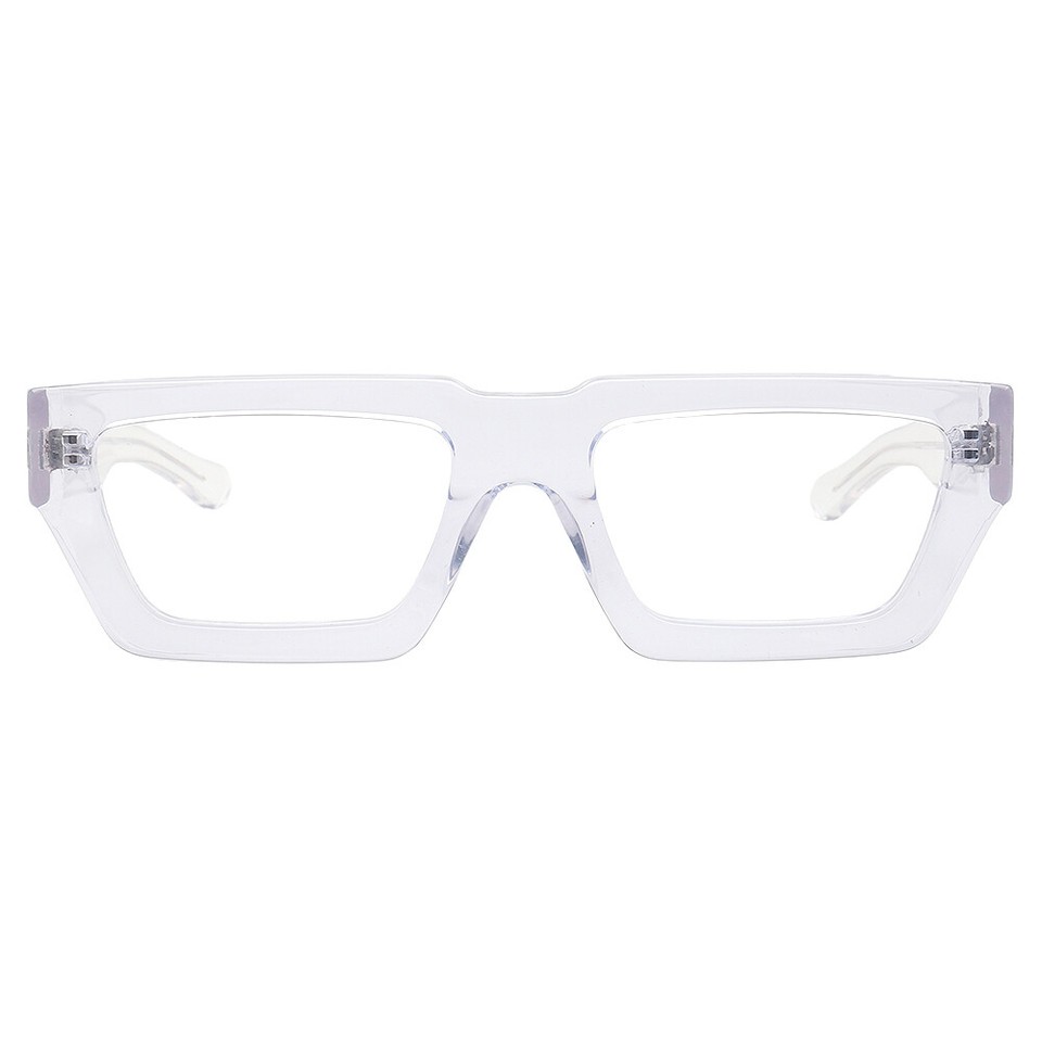 Funky Women Eyeglasses Frames Men Square Hipster Eyewear Trendy Clear ...