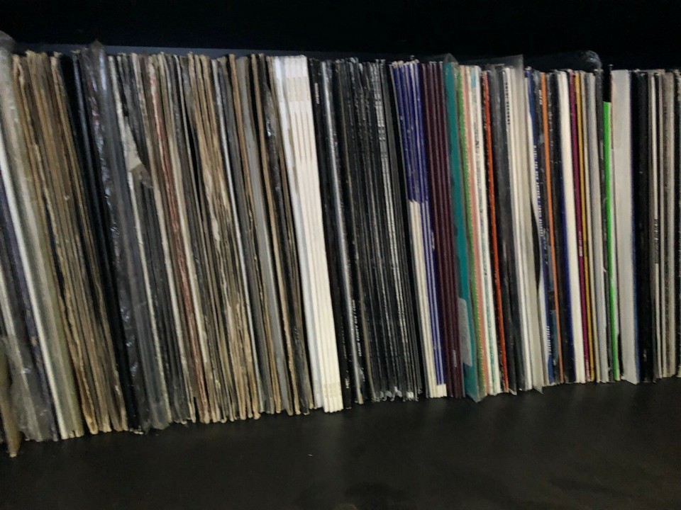 Make your own size record lot Bulk vinyl records House/Techno/Trance 12 ...