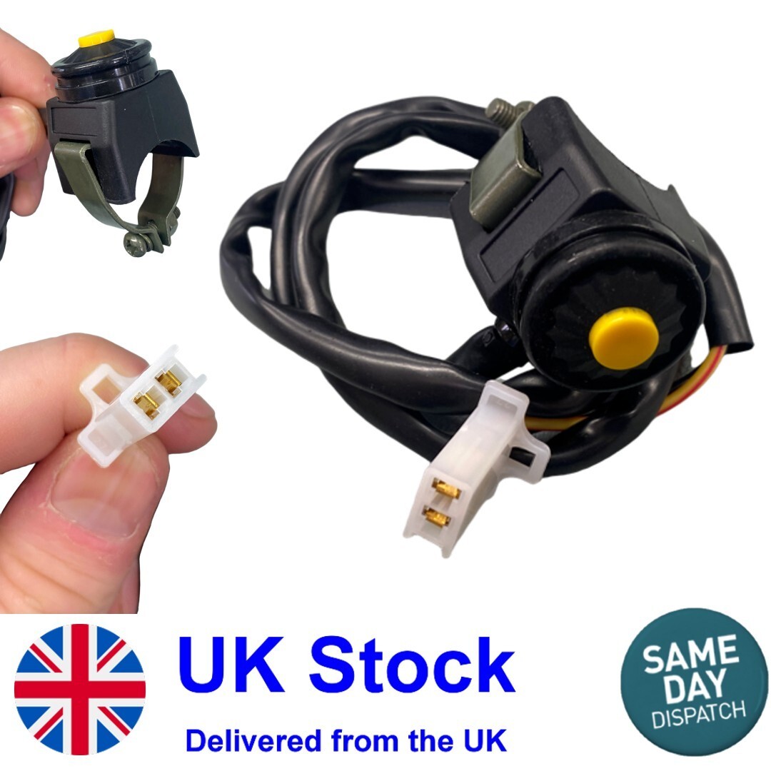START SWITCH BUTTON BIKE ATV MOTOCROSS HORN KTM KAWASAKI HONDA PITBIKE ...