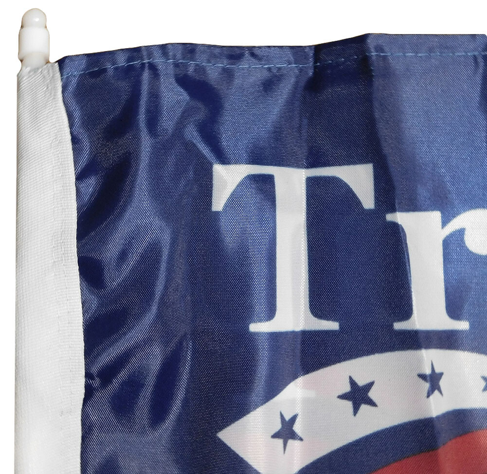 President Trump 2024 Blue 12"x18" 150D Nylon Double Sided Car Flag | eBay