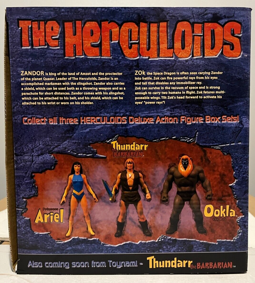 The Herculoids Diorama 3 Box Figure Set - Hanna Barbera - Toynami - Zok ...
