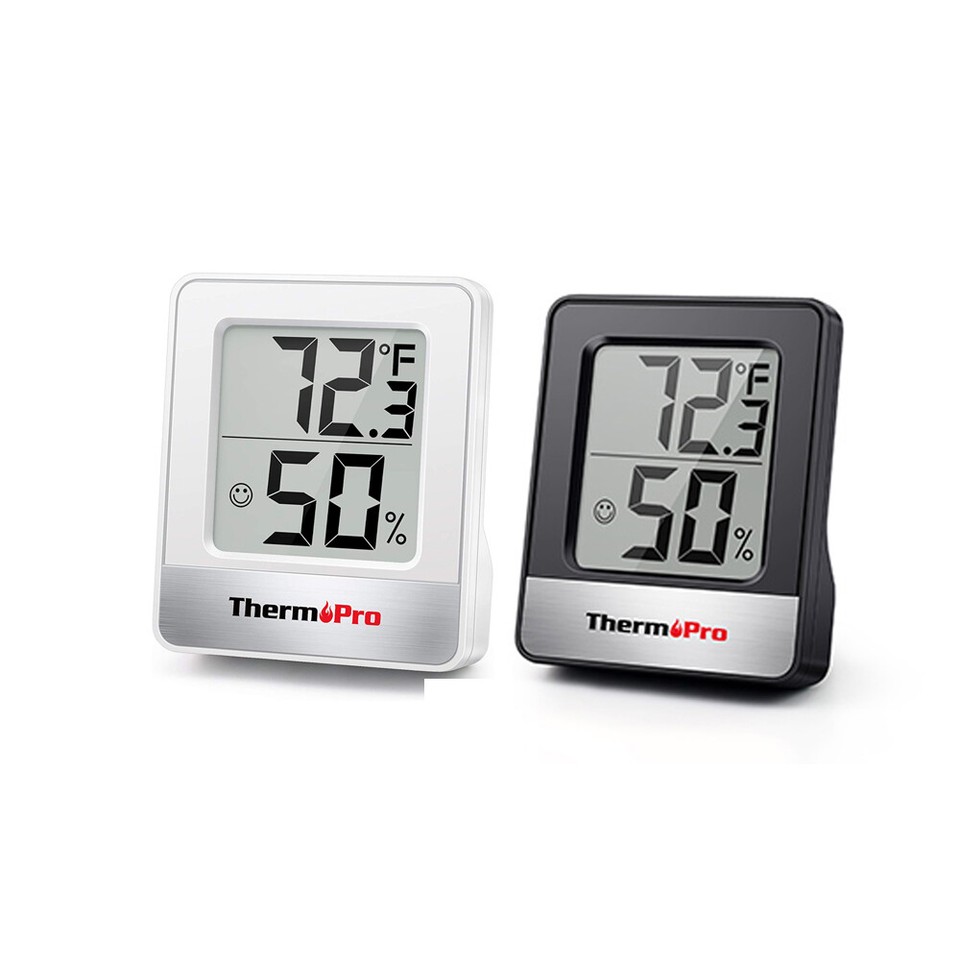 ThermoPro TP49 LCD Display indoor Temperature Digital Hygrometer ...