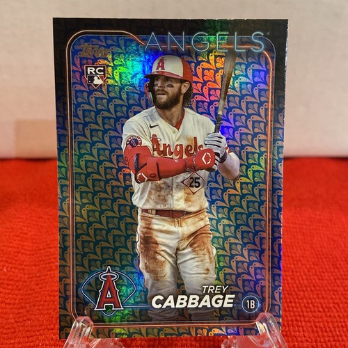 2024 Topps Easter Foil #321 Trey Cabbage ANGELS RC | eBay