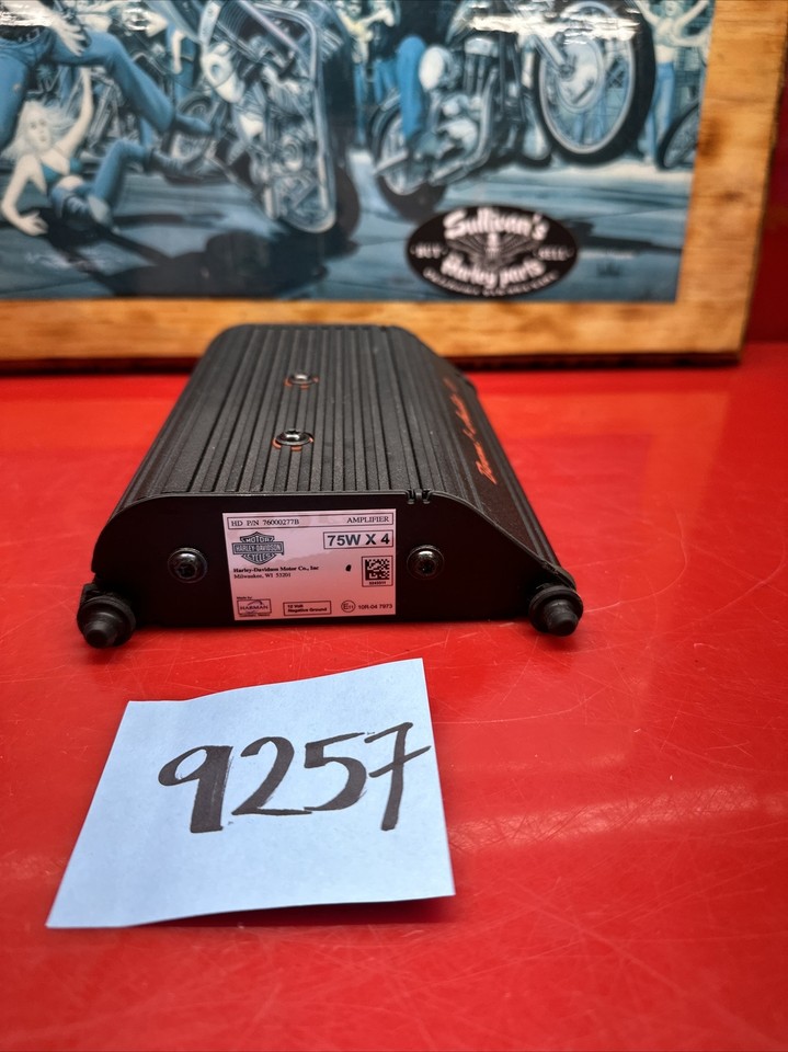 Harley Boom Audio Amplifier Amp Cvo Radio Stereo Touring Streetglide ...