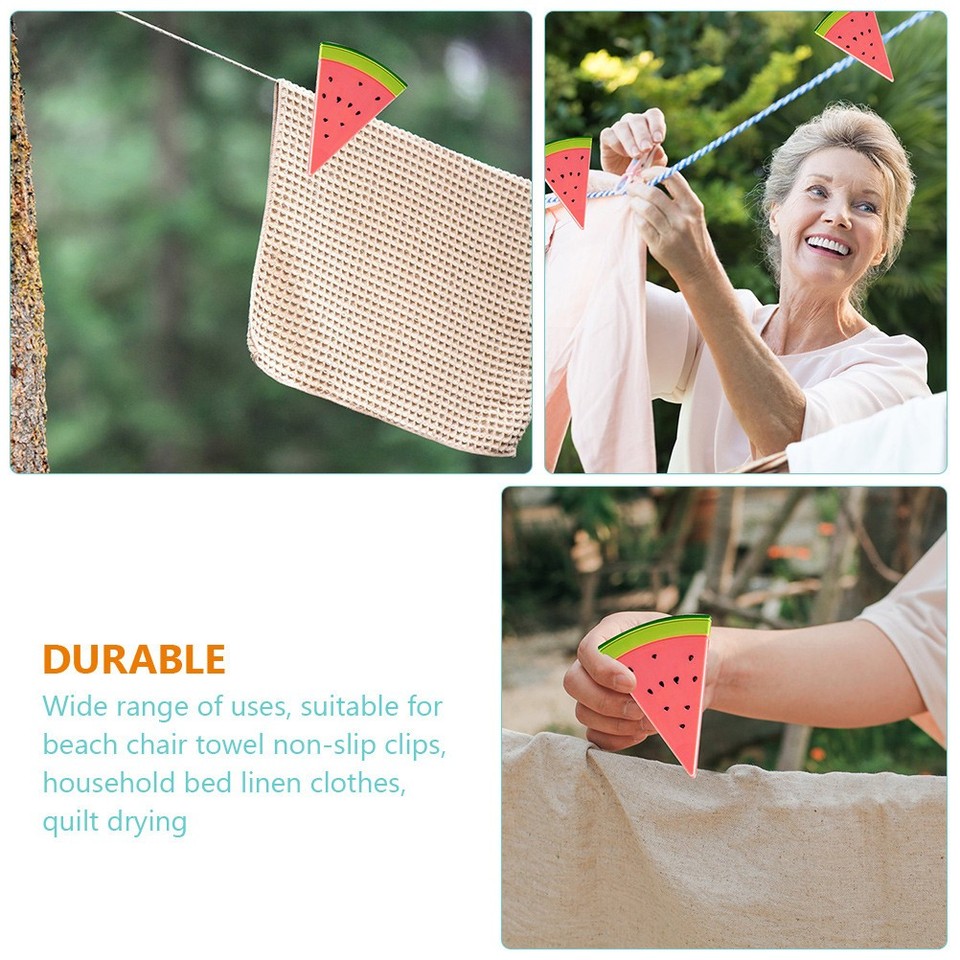 3 Pcs Portable Towel Clip Convenient Beach Clips Chair Clamps for ...