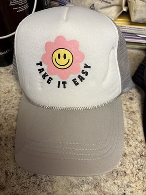 David And Young Baseball Cap NWT Black Or Gray Smiley Face 🛍️🎀🧸 | eBay