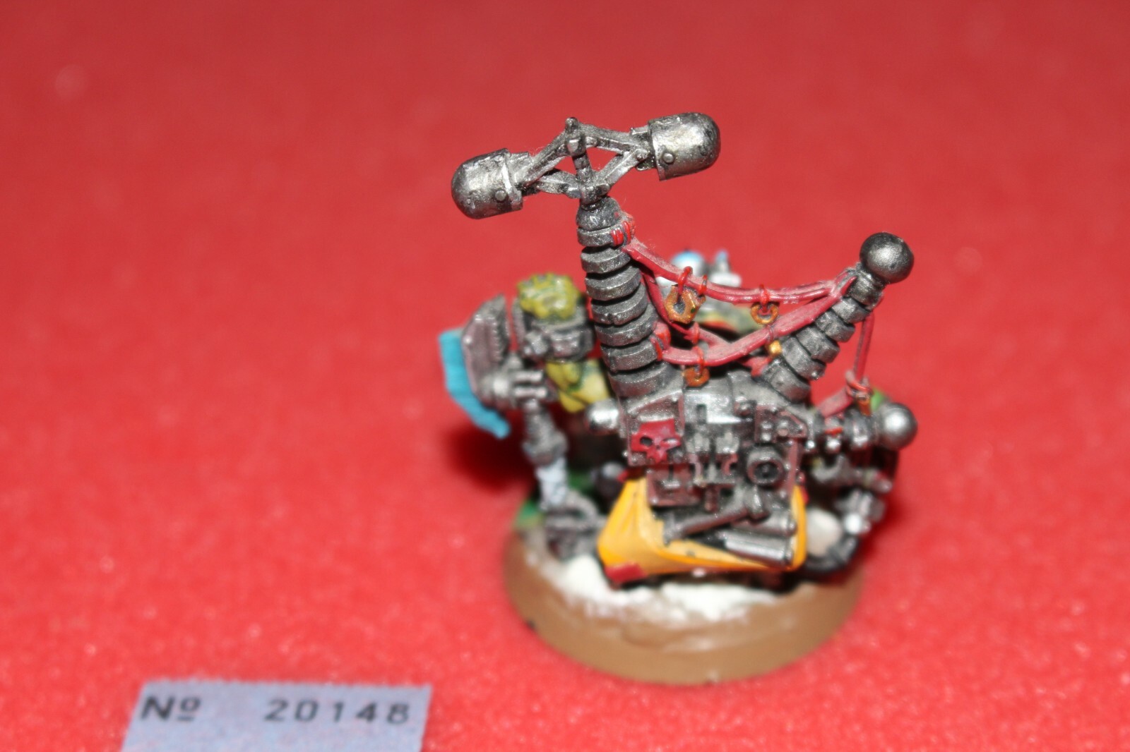 Warhammer 40k Ork Orks Big Mek with Kustom Force Field Metal Painted ...