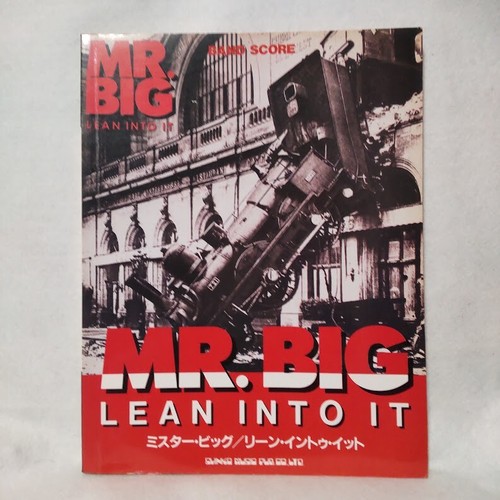 MR. BIG / LEAN INTO IT / Band Score Released in 1994 Excellent Used ...