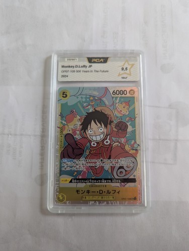 Monkey.D.Luffy Op07-109 SR JAP PCA 9,5 One Piece | eBay