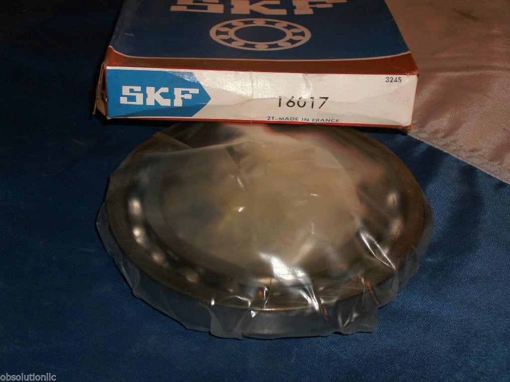 SKF 16017 RADIAL/DEEP GROOVE BALL BEARING | eBay