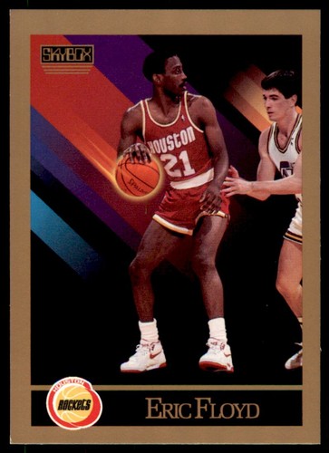 1990-91 SkyBox Eric Floyd . Houston Rockets #107 | eBay