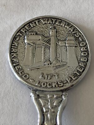 Kirkfield Lift Locks Peterboro Canada Vintage Souvenir Spoon ...