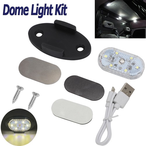 Rechargeable LED Dome Light Kit For Polaris General Ranger RZR UTV SXS ...