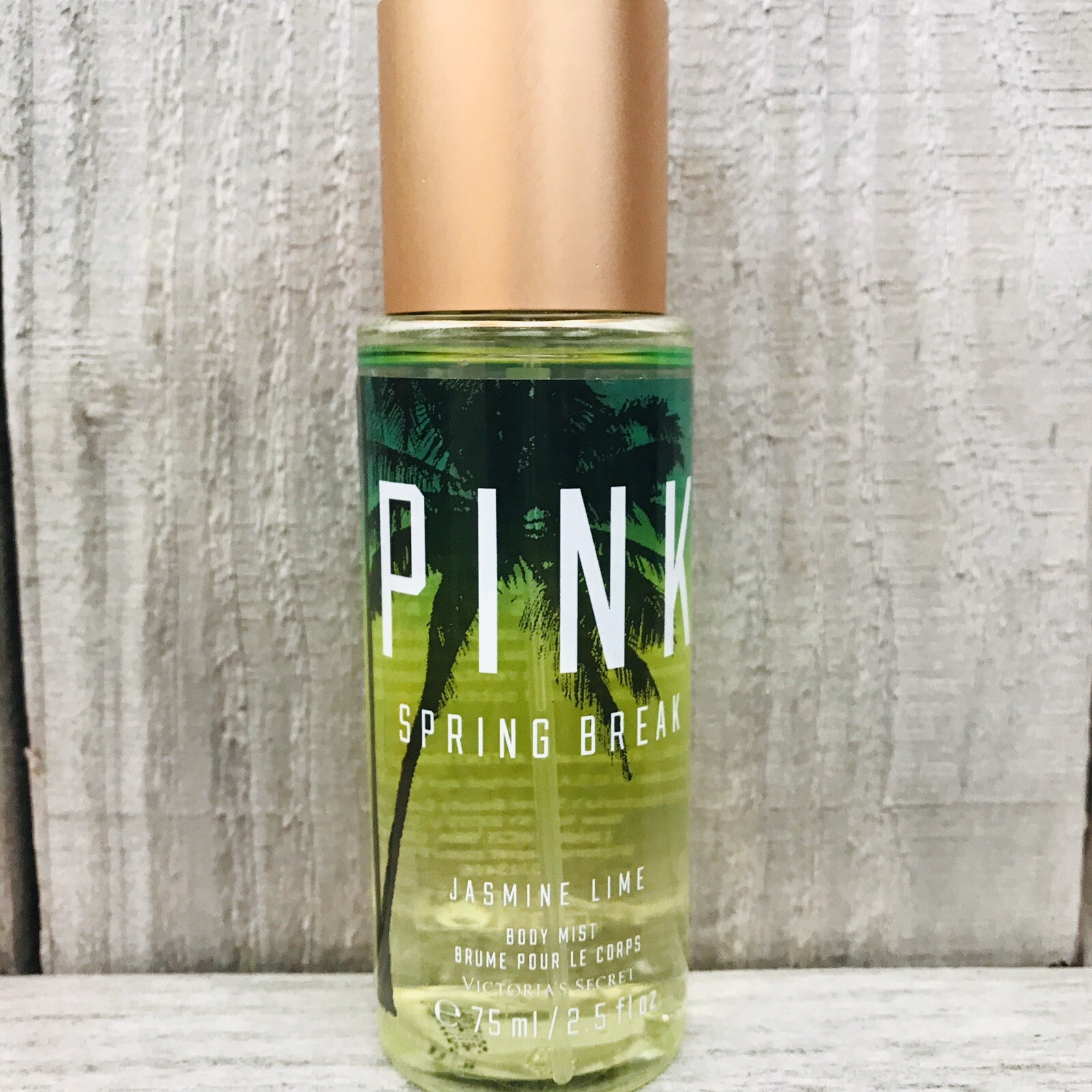 VICTORIA'S SECRET PINK SPRING BREAK JASMINE LIME BODY MIST 2.5 OZ SPRAY ...